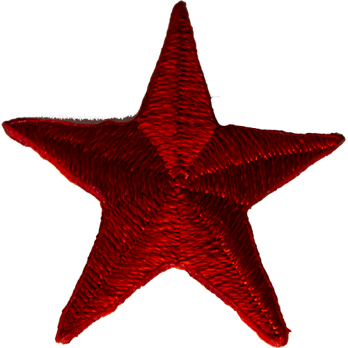 Red Star Award Patch | Sports Awards for Kids | Hurrah Awards