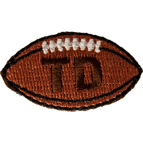 Touchdown Football Award Patch | Football Award for Kids | Hurrah Awards