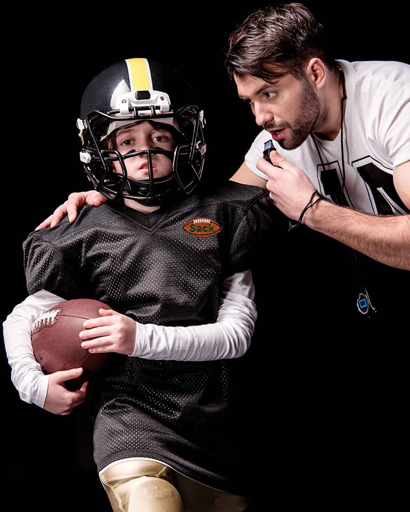 Sack Football Award Patch | Football Awards for Kids | Hurrah Awards