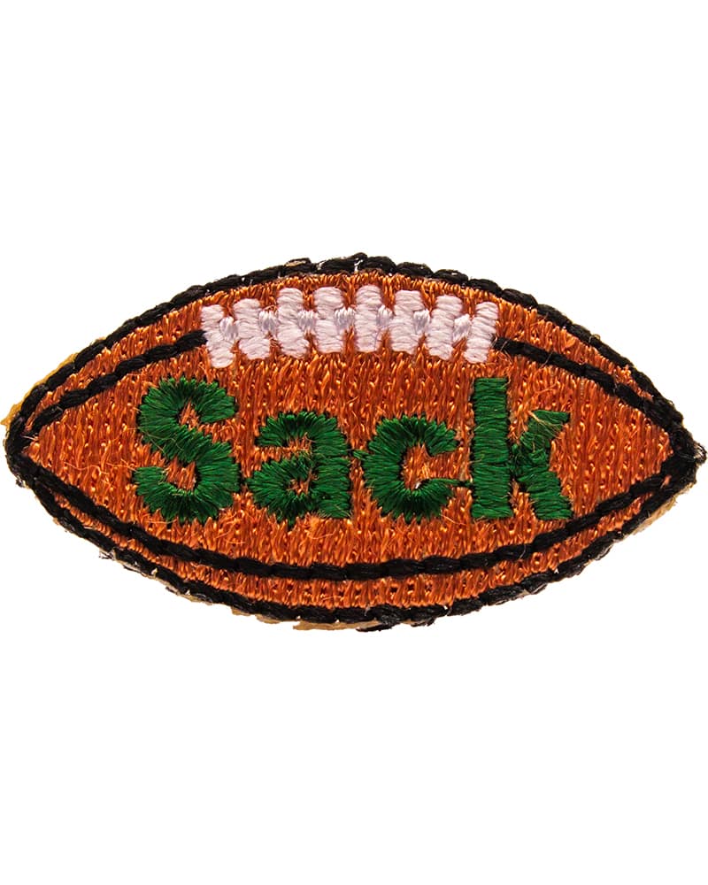 Sack Football Award Patch | Football Awards for Kids | Hurrah Awards