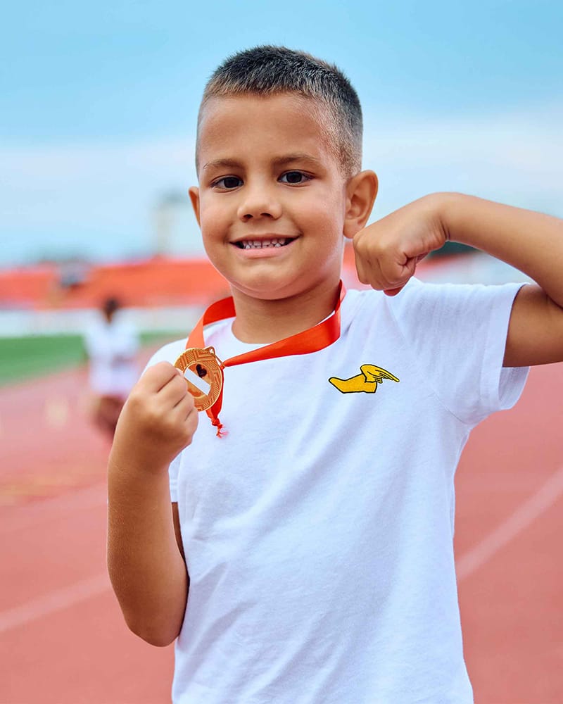 Gold Shoe Award Patch | Track Award for Kids | Hurrah Awards