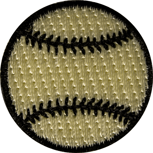 Black Stitch Baseball Award Patch | Baseball Awards for Kids | Hurrah ...